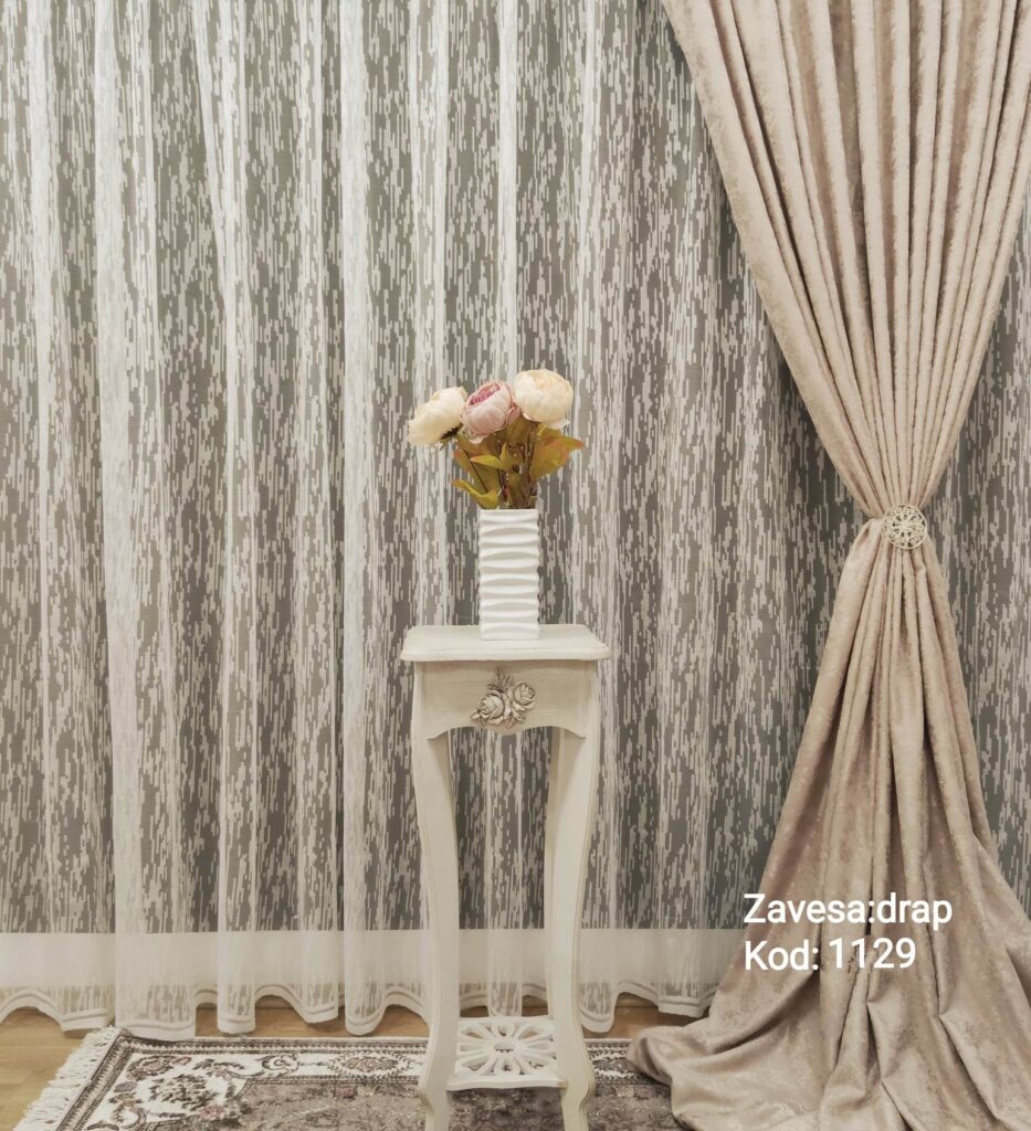 Zavesa grčki til - boja: drap - šifra: 1129 - Militeks